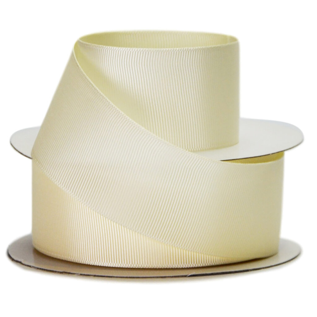 High-Quality Grosgrain Plain Ribbon - Floral Craft Collection